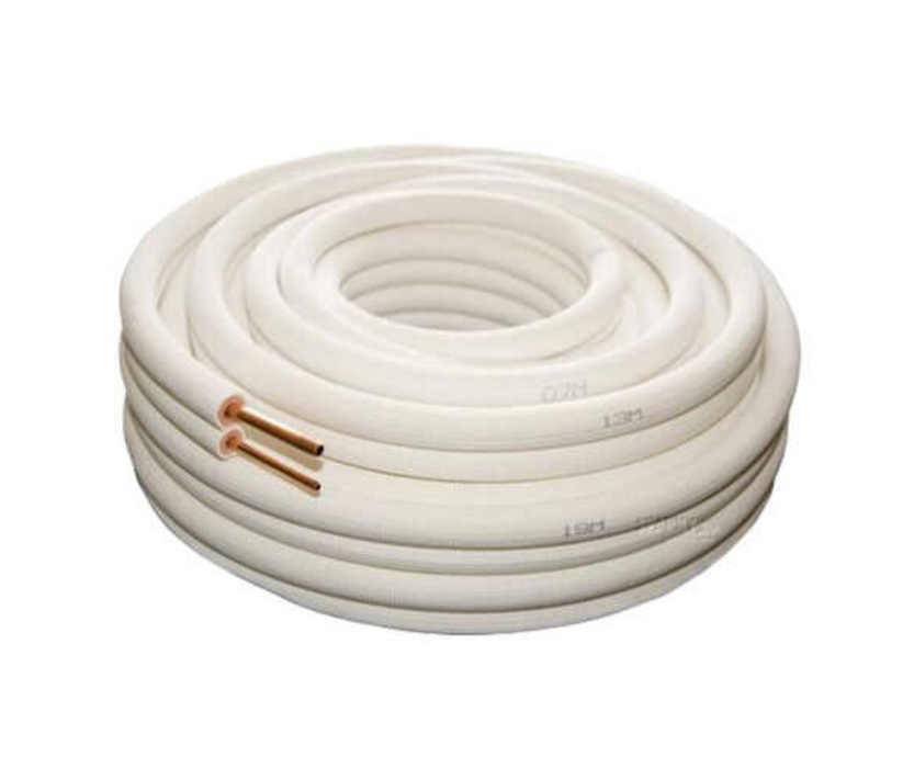 INSULATED PAIR COIL 9MM WALL(3/8"*0.81+3/4"*1.14)*20M – Aulives